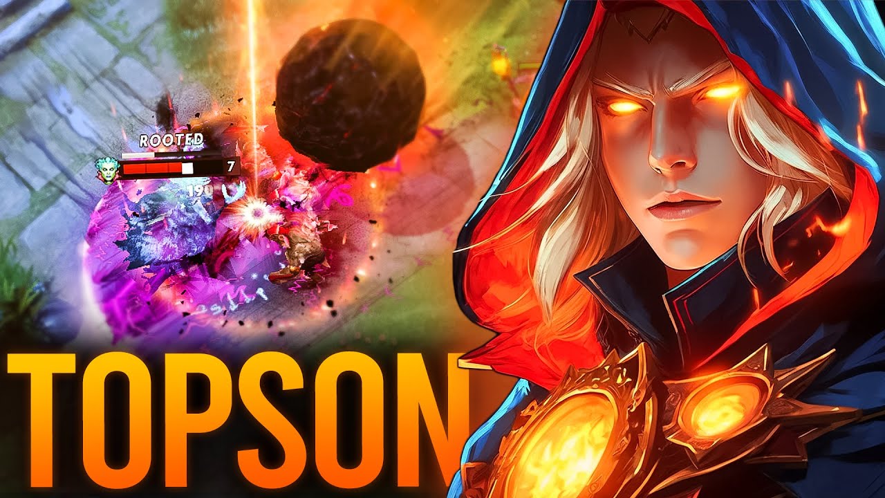 TOPSON INVOKER IS BACK WITH A NEW SET ITEM | Dota 2 Invoker - YouTube