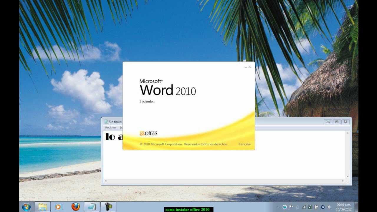COMO INSTALAR OFFICE 2010 FULL EN 1 LINK!!! - YouTube