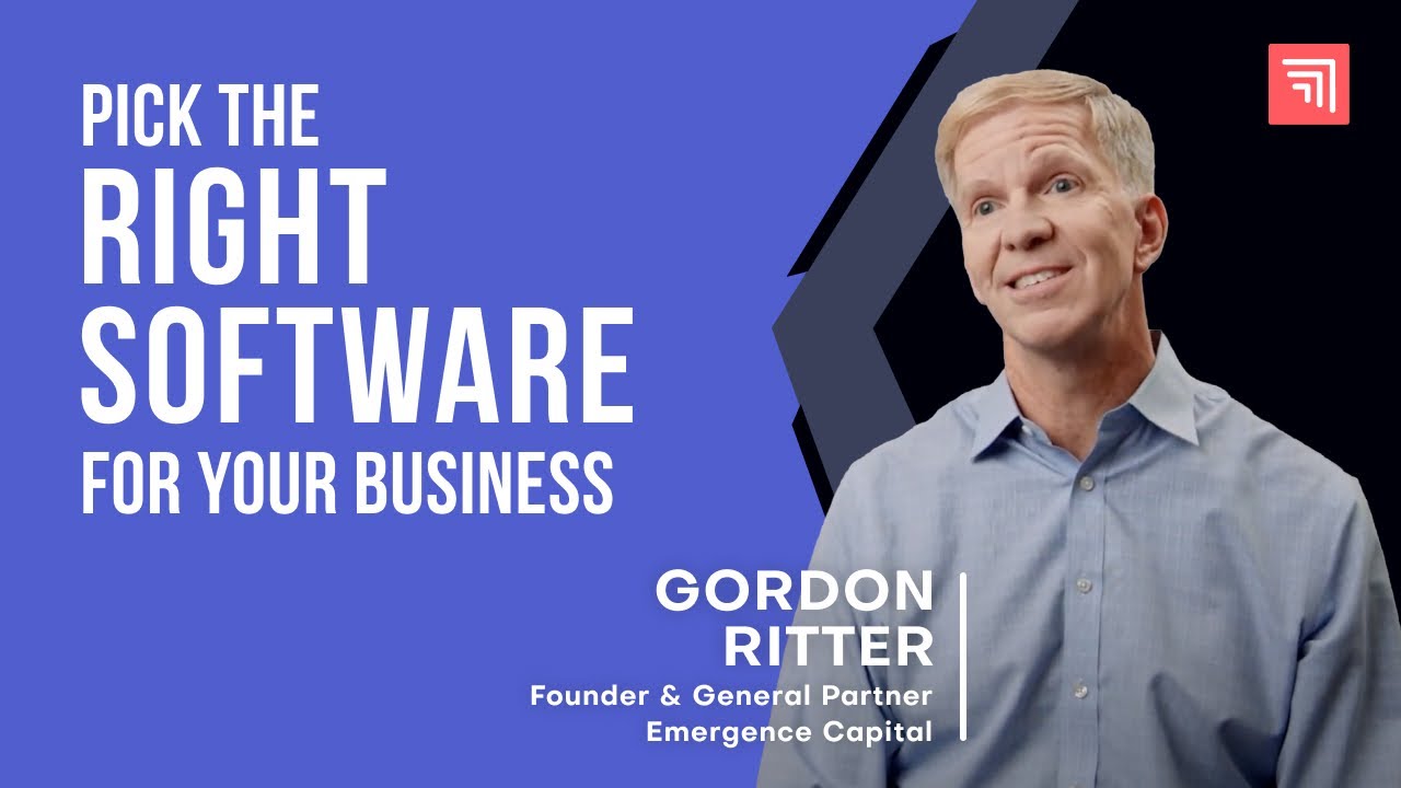 Gordon Ritter on Choosing the Right Software - YouTube