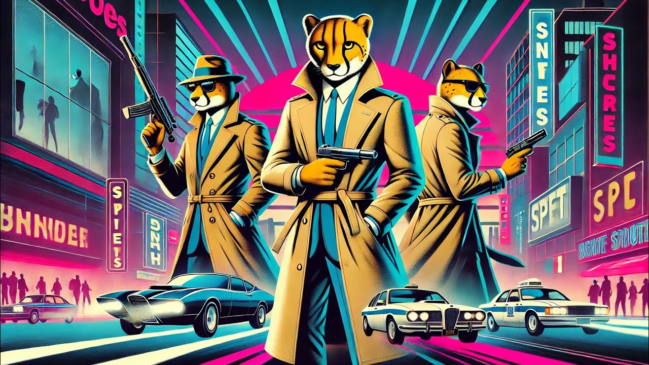 The Cheetahmen Main Theme 'Part 3' (1960s Spy Thriller Cover Version ...