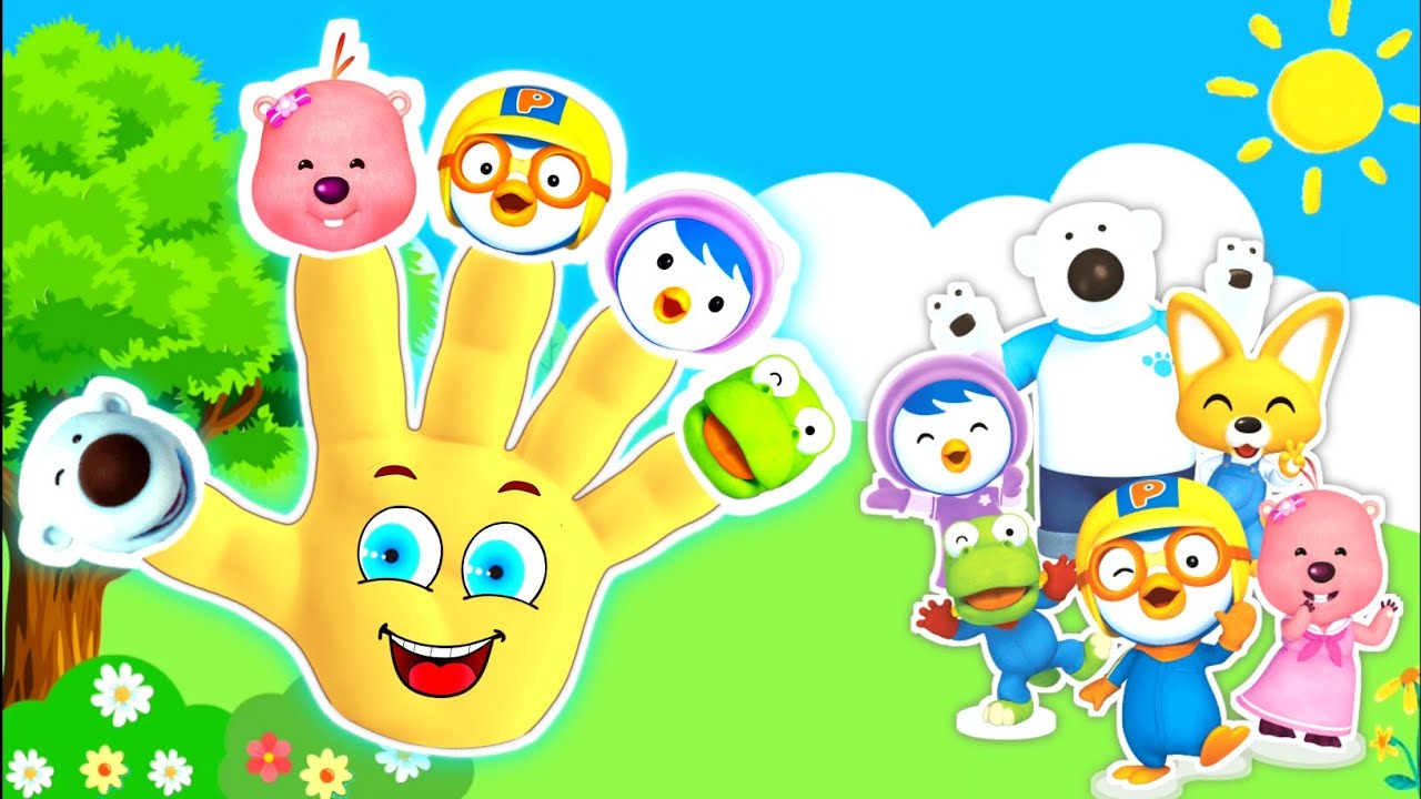 The Finger family (Daddy finger song) | Pororo finger family | Nursery ...