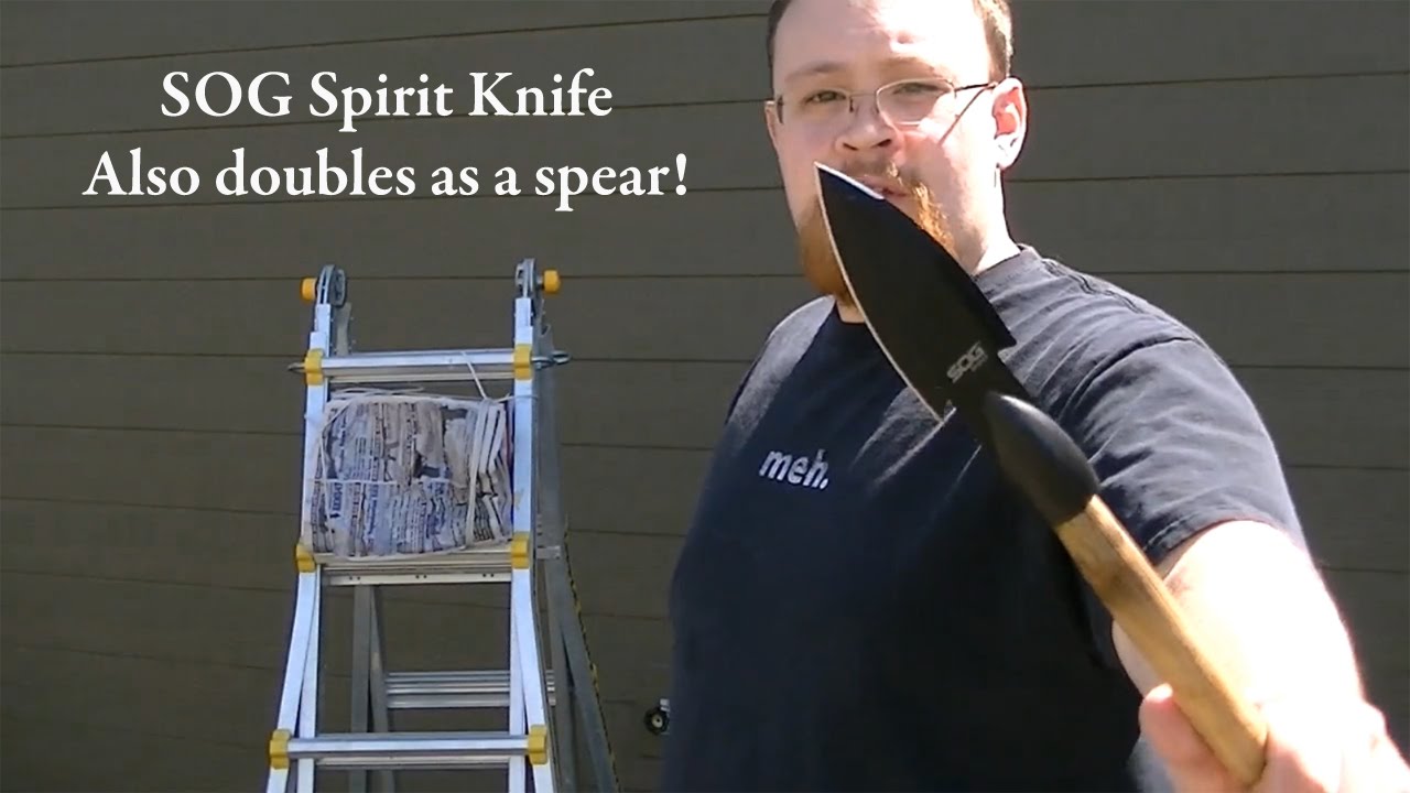 SOG Spirit Knife - YouTube