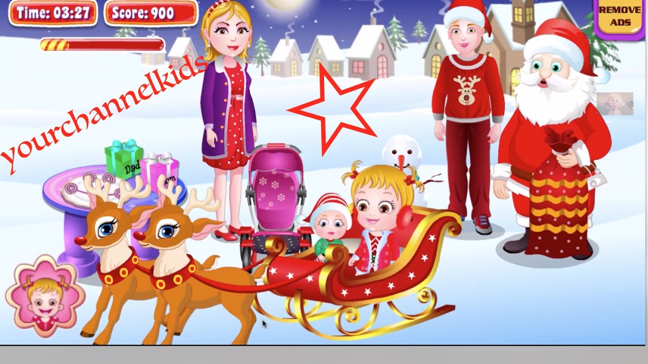Baby Hazel Christmas Dream | Baby Hazel Games To Play | yourchannelkids ...