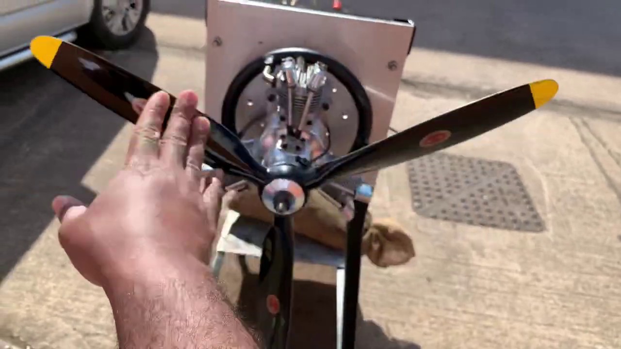 Saito FG-60 R3 Full Upgrade With MMM Hardware 21 x 10 Biela 3 Blade ...