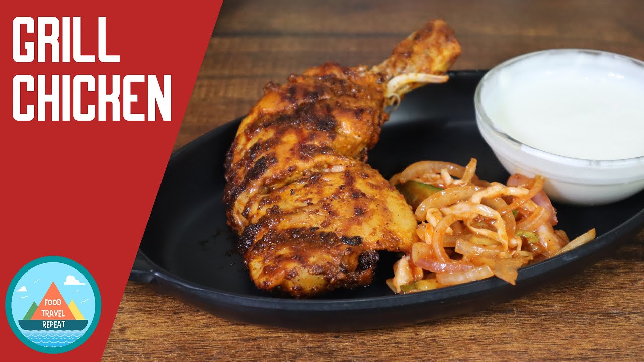 QUICK GRILLED CHICKEN | TASTY GRILLED CHICKEN RECIPE | GRILLED CHICKEN ...