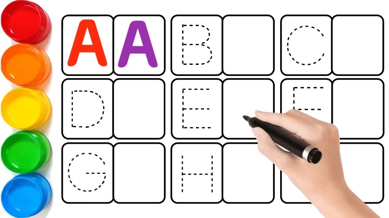 Alphabet Adventure Trace, Draw, and Discover A to Z | Easy Draw and ...