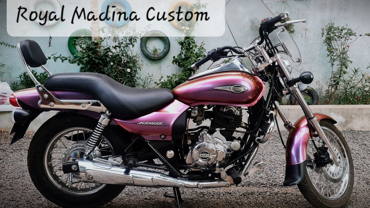 Bajaj Avenger modified full customization and modification to 7D color ...