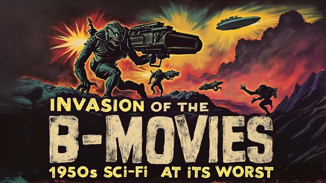 Invasion of the B-Movies: 1950s Sci-Fi So Bad They're Good - YouTube