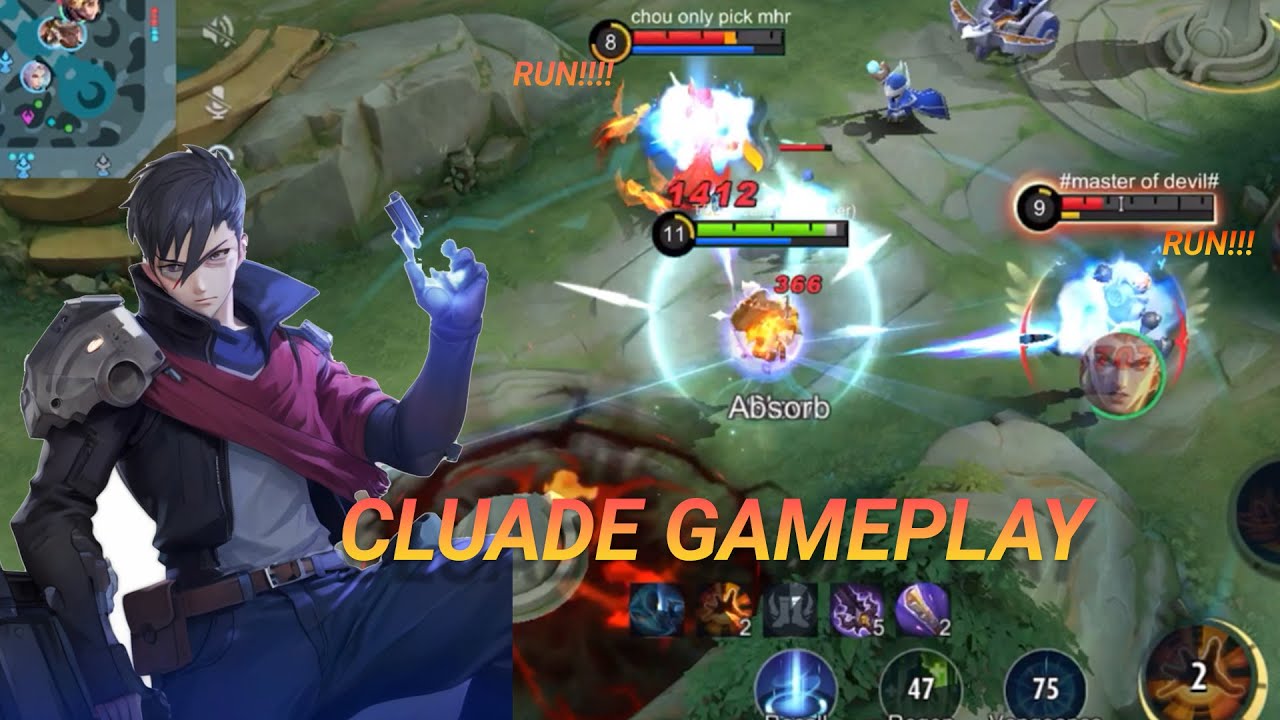 CLUADE IS THE BEST SUPPORT IN ML || MOBILE LEGEND BANG BANG - YouTube