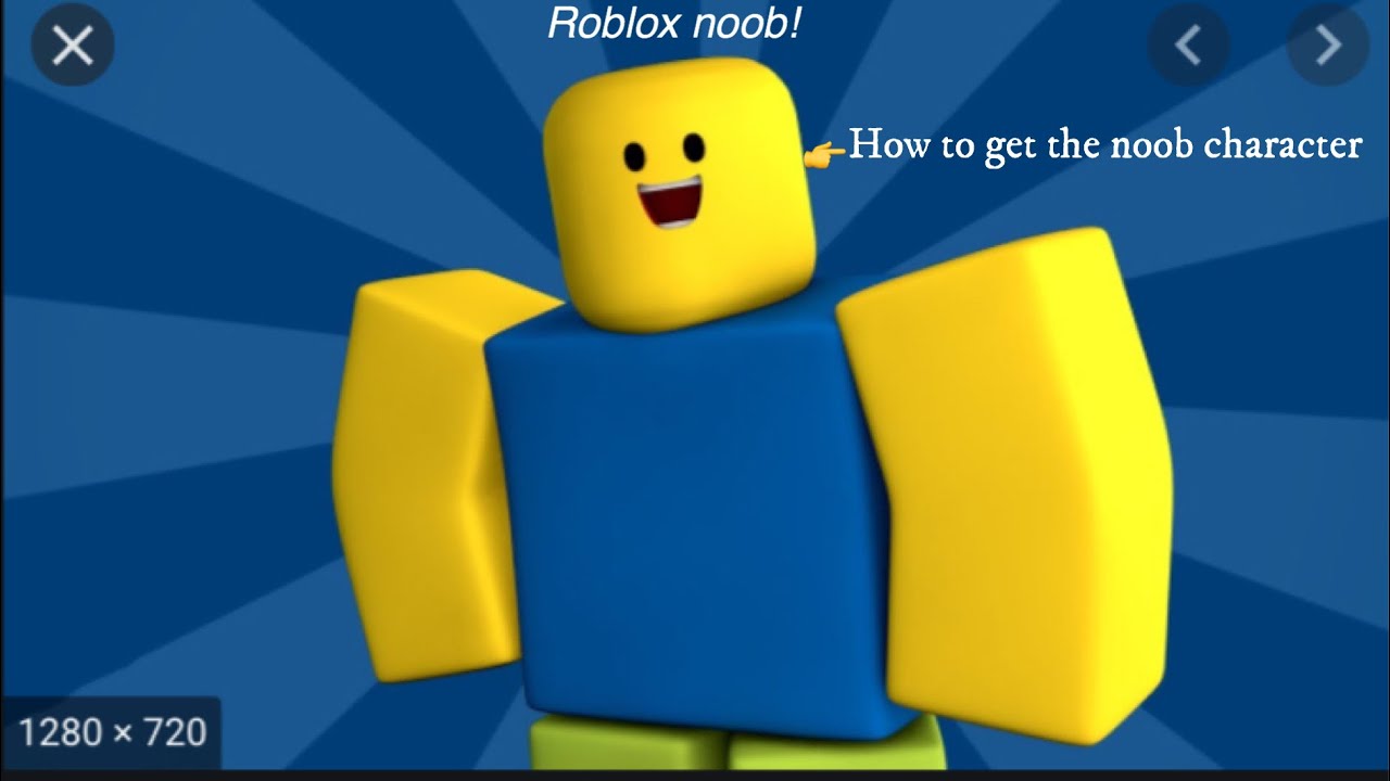 How to get the noob character in roblox 2020 - YouTube