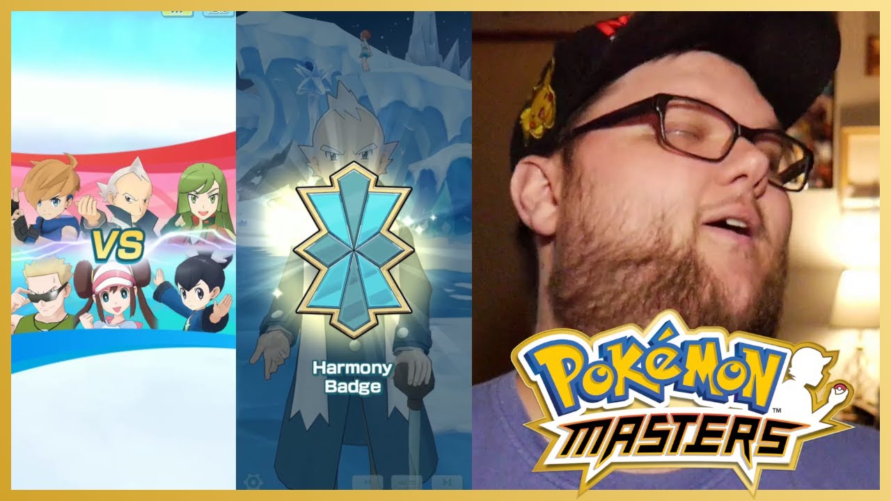 Pokemon Masters - Getting the Harmony Badge from Pryce & Seel! - YouTube