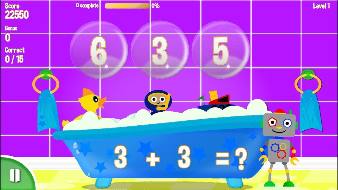 ⭐ Bubbletime Math: Learn Addition & Subtraction | Quackenworth - YouTube