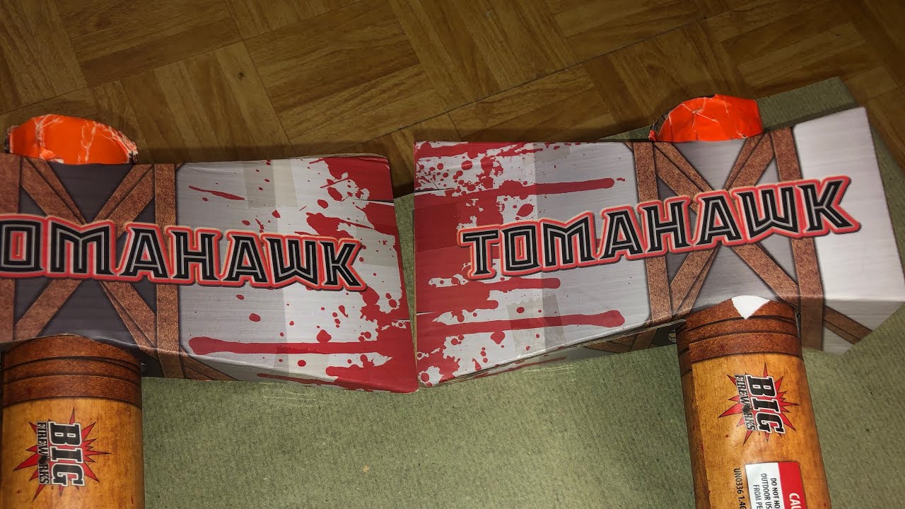 Tomahawk big fireworks - YouTube