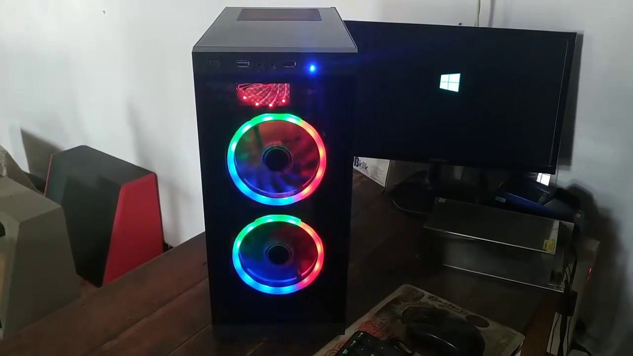 Armageddon T1G PRO dan Fantech FC-124 RGB Gaming - YouTube