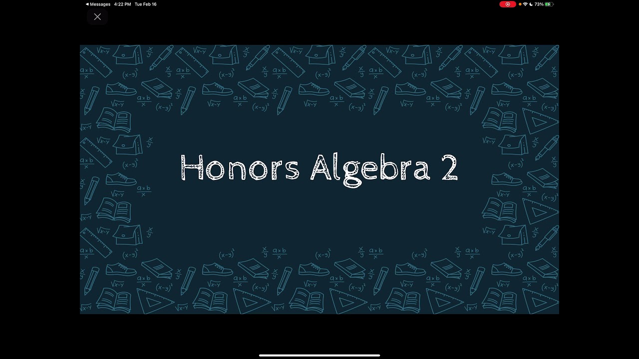 Algebra 2 Wallpaper