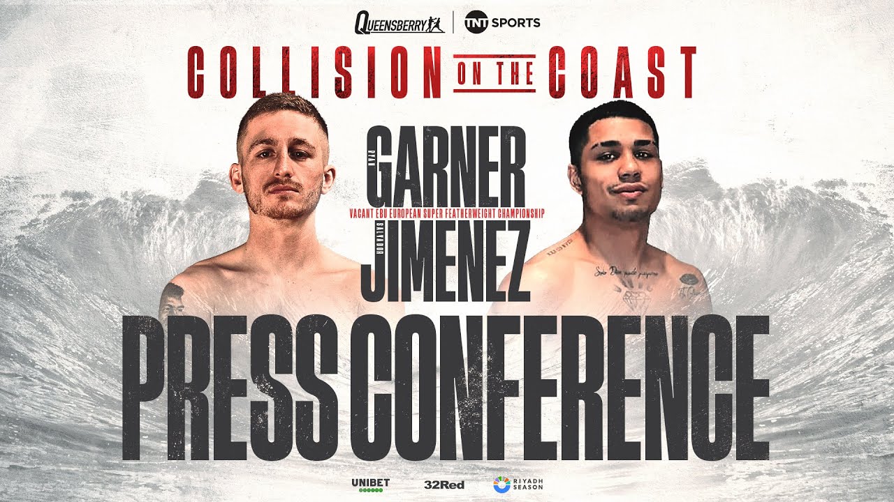 Collision on the Coast! Live Launch Press Conference | Ryan Garner vs ...