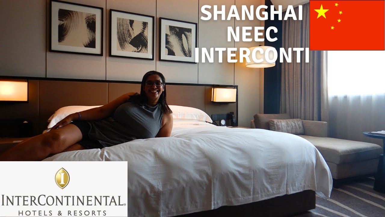 Staying at the Shanghai Intercontinental hotel - YouTube