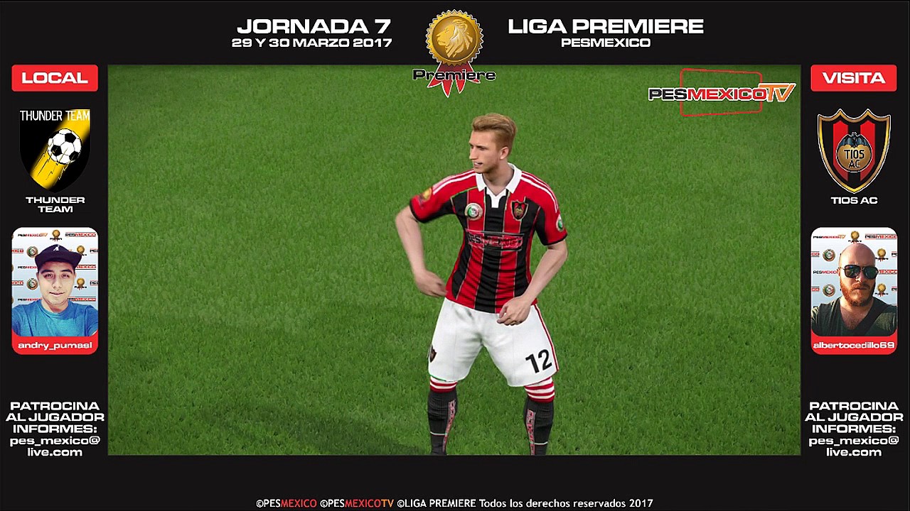 LIGA PREMIERE J7 05 THUNDER VS TIOS AC - YouTube