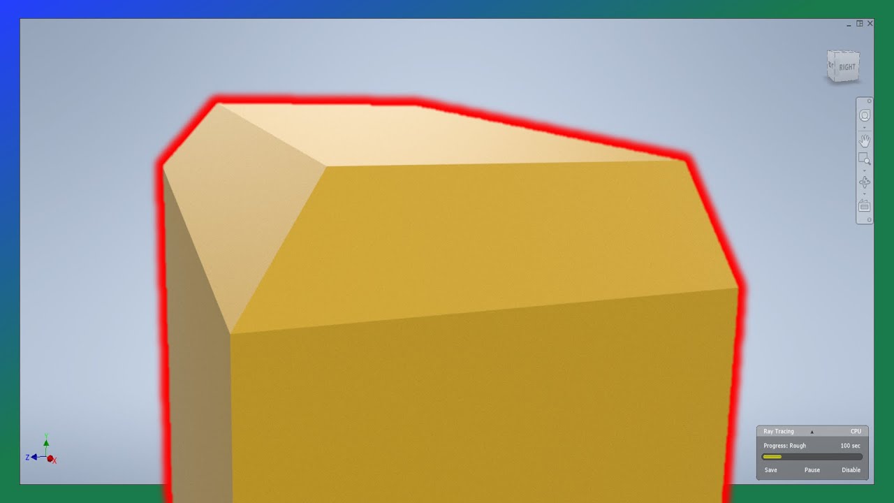 How to use the Chamfer Tool in Autodesk Inventor - YouTube