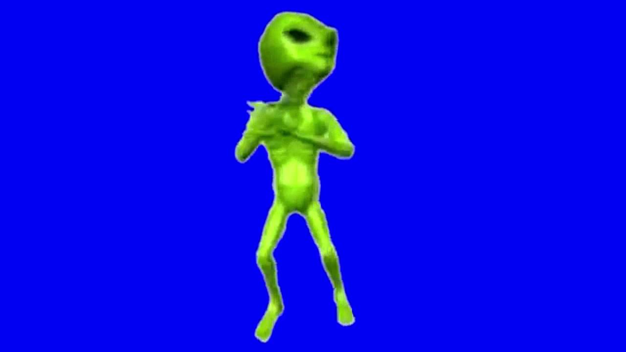 Marcianito 100% Real No Feik BLUE SCREEN con CUMBIA ORIGINAL Chroma Key ...