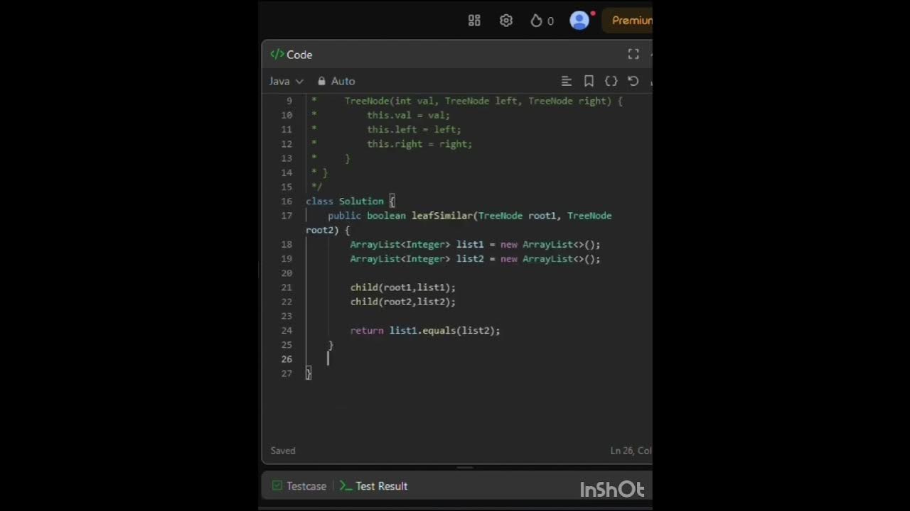 Leaf Similar Trees Codewithme Coding Codinglife Keeponcoding Education Programming Youtube