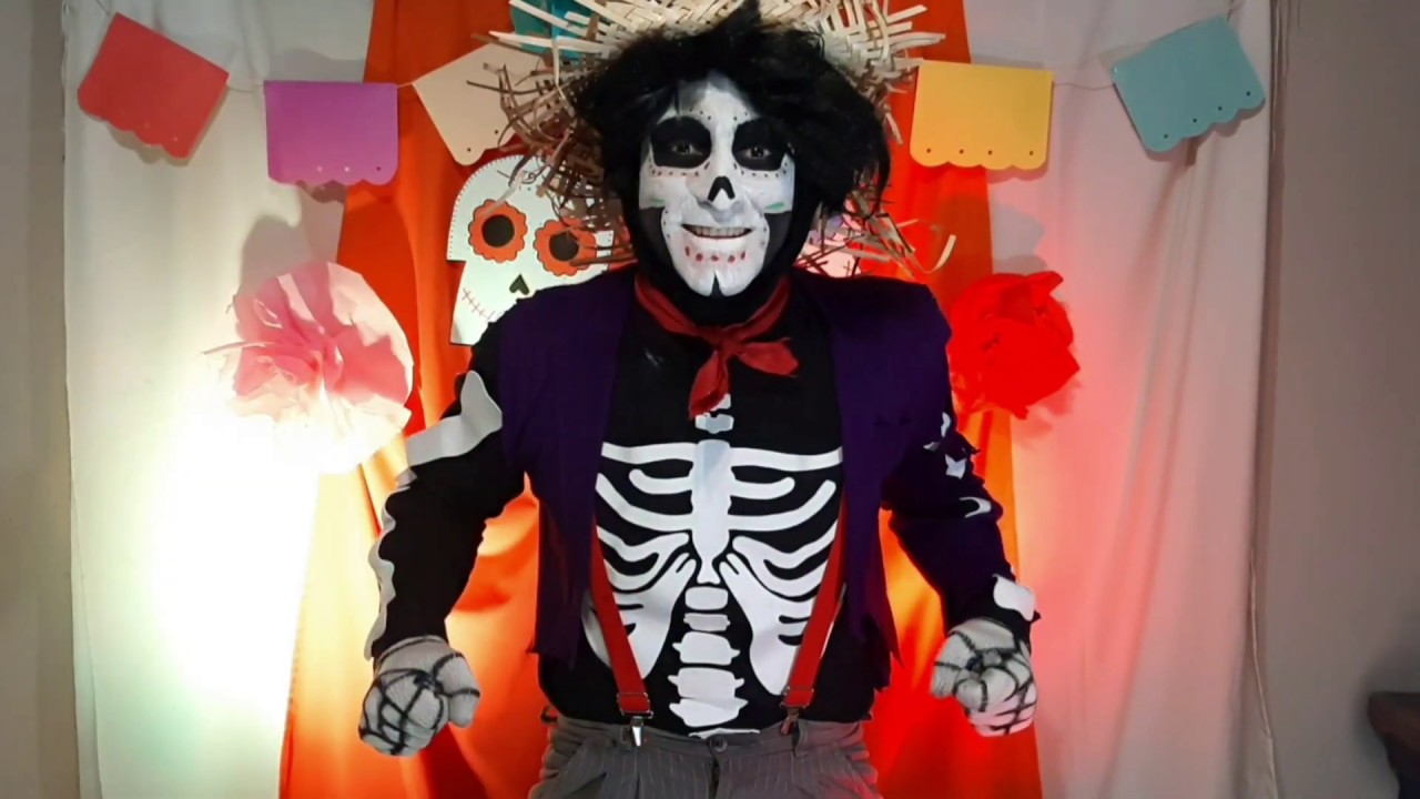 Héctor - Coco enseña cómo hacer una Máscara de Calavera - catrina ...