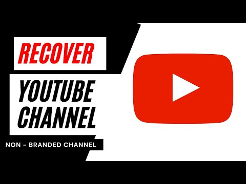 How to Recover Permanently deleted NON BRANDED YouTube account 💯 ...