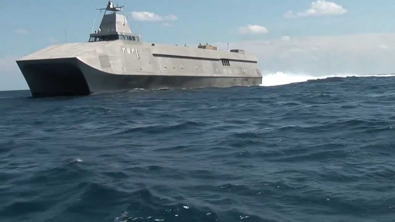 Sea Fighter (FSF-1) - YouTube