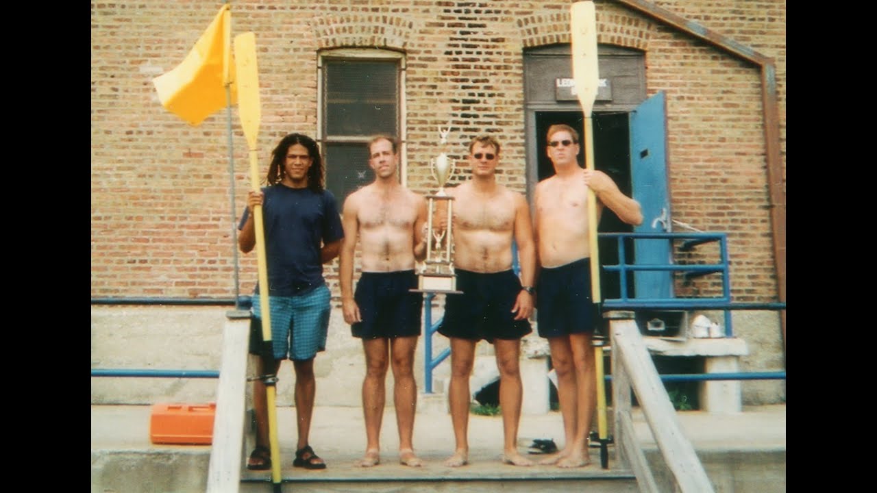 Chicago Park District Lifeguard Service Four-Man Four-Mile rowing race ...