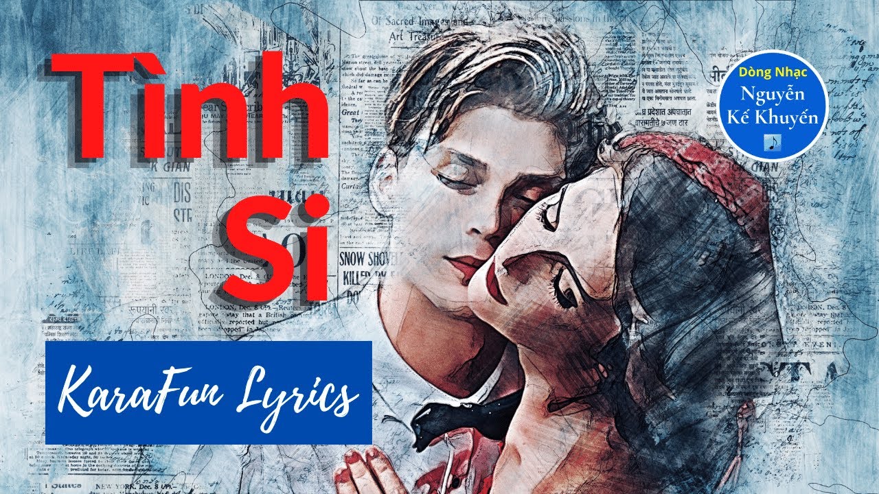 🎤 KaraFun LYRICS - Tình Si - YouTube