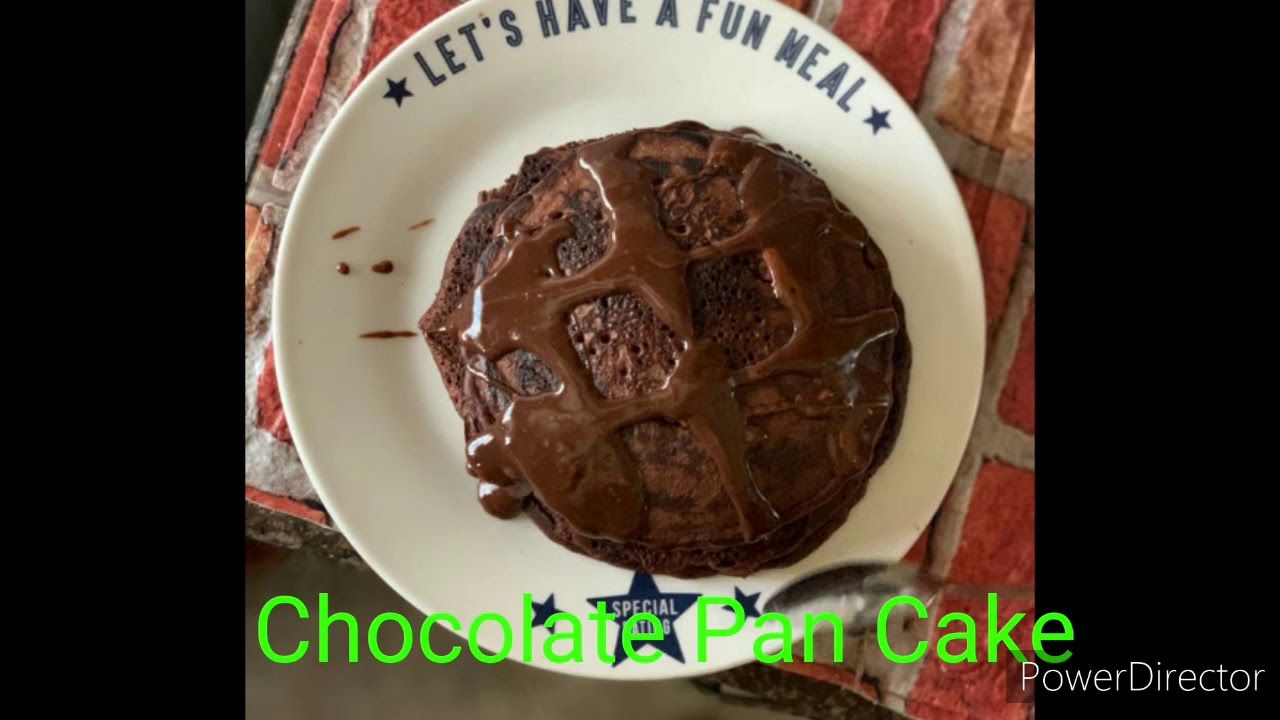 Chocolate Pan cake / Easy recipe/ Food dairies - YouTube