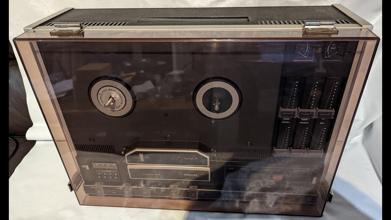 Philips N4511 reel to reel - YouTube