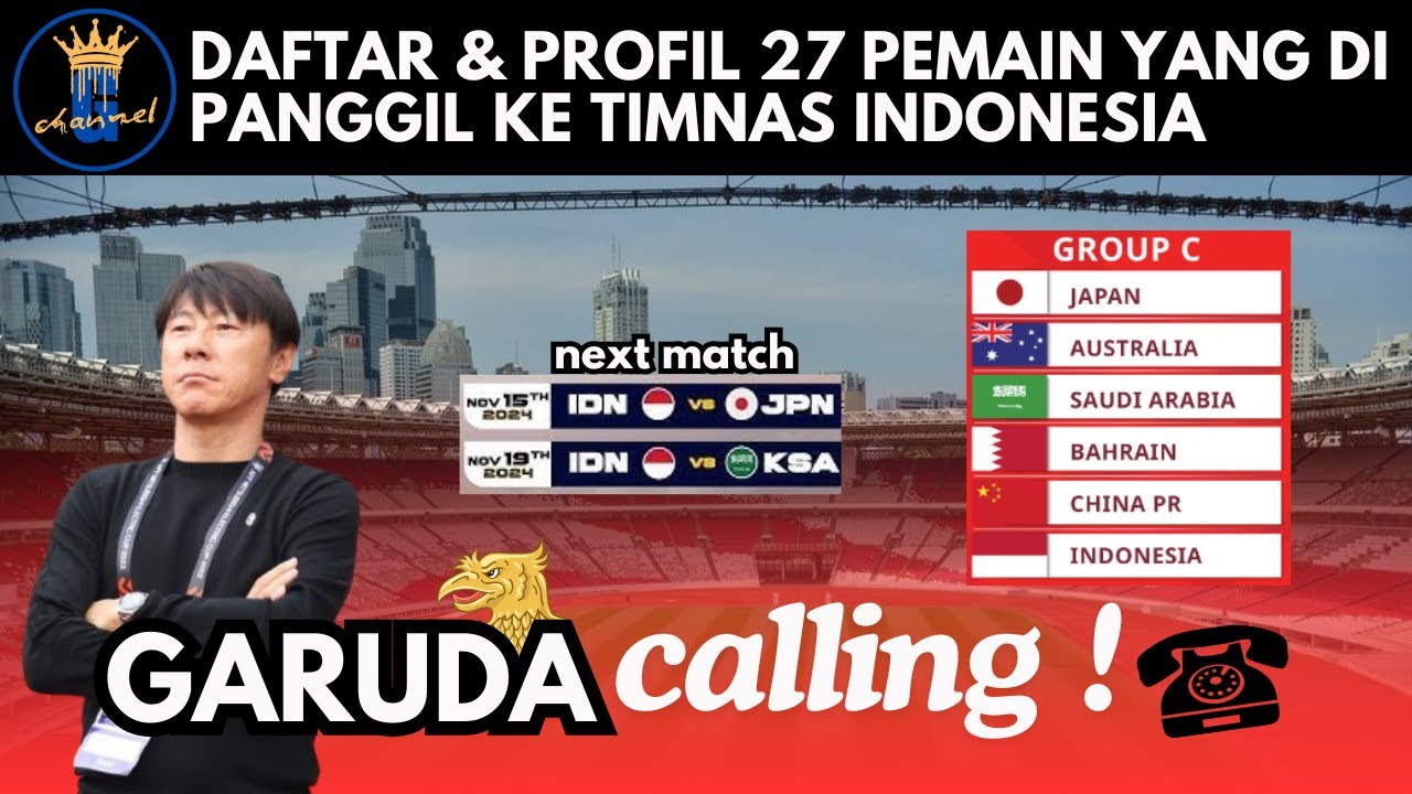 TIMNAS CALLING!!!Daftar & Profil Pemain yang di panggil ke Skuad Garuda ...