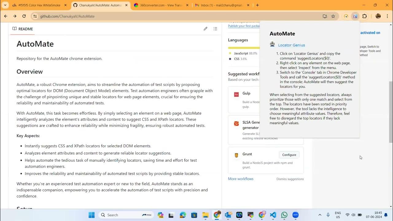 Get Started with AutoMate Chrome Extension: An Overview - YouTube