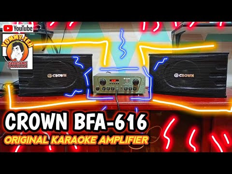 Sobrang Linaw ng Tunog Nitong - ORIGINAL CROWN BFA-616 KARAOKE ...