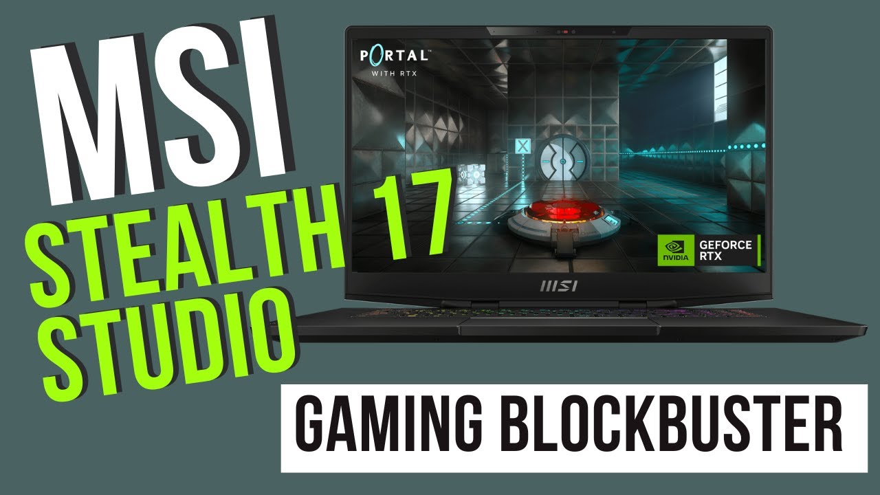 MSI Stealth 17 Studio Review | Best MSI Gaming Laptop 2023 - YouTube