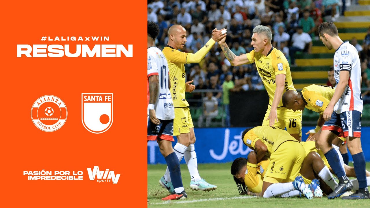Alianza FC vs. Santa Fe (resumen y goles) | Liga BetPlay Dimayor 2024 ...