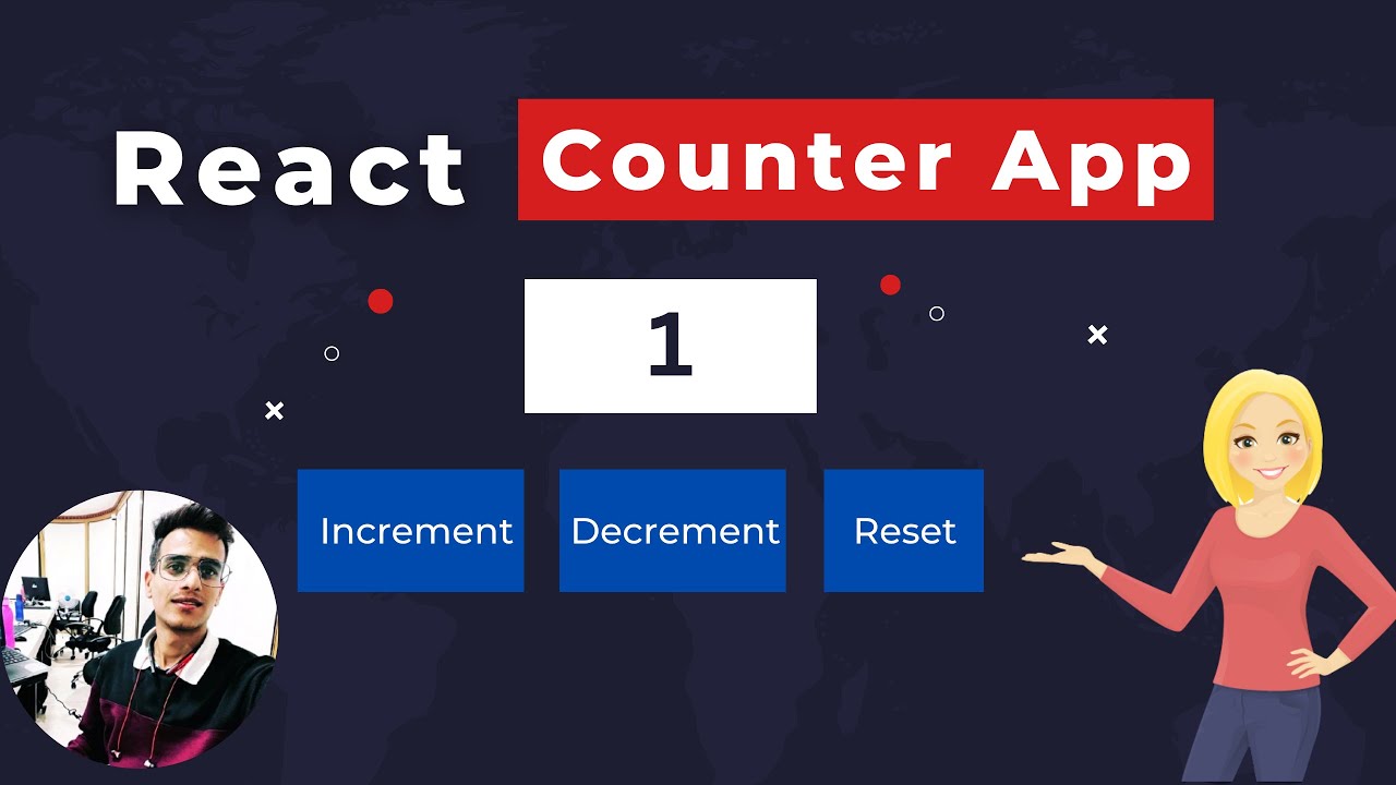 React Counter App - YouTube