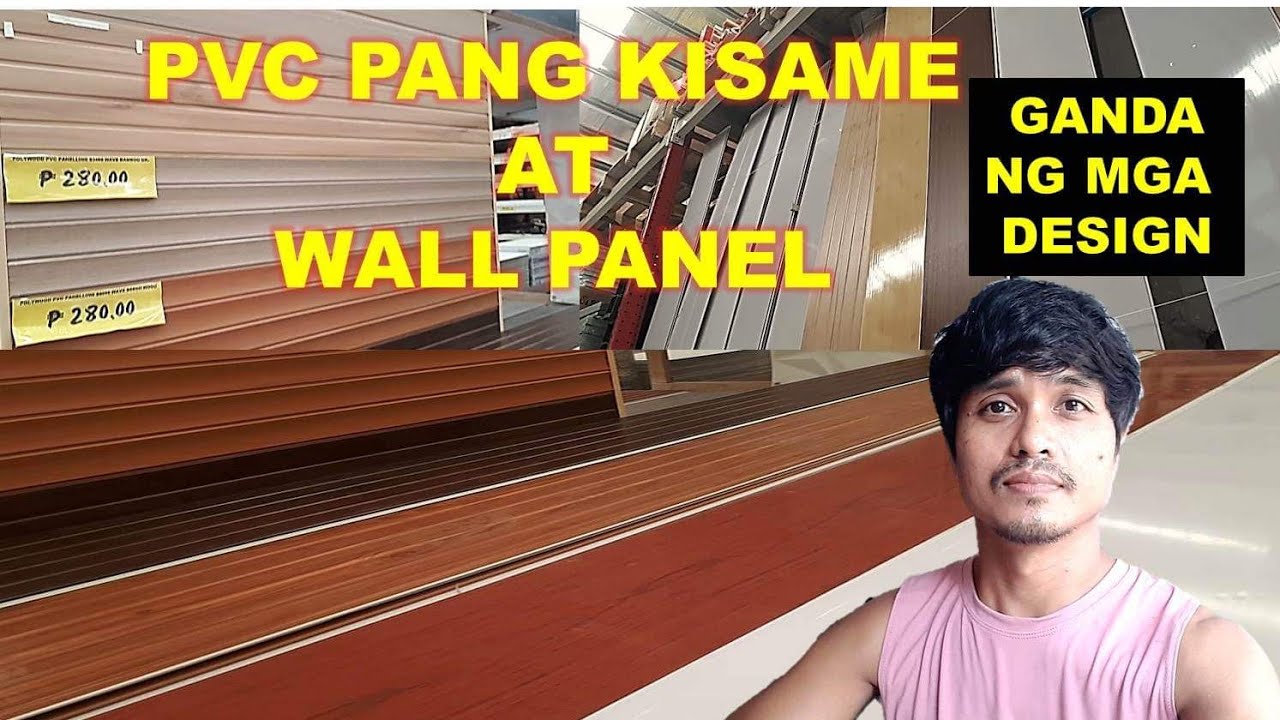 PVC PANEL PANG KISAME AT WALL NA MAGAGANDANG DESIGN - YouTube