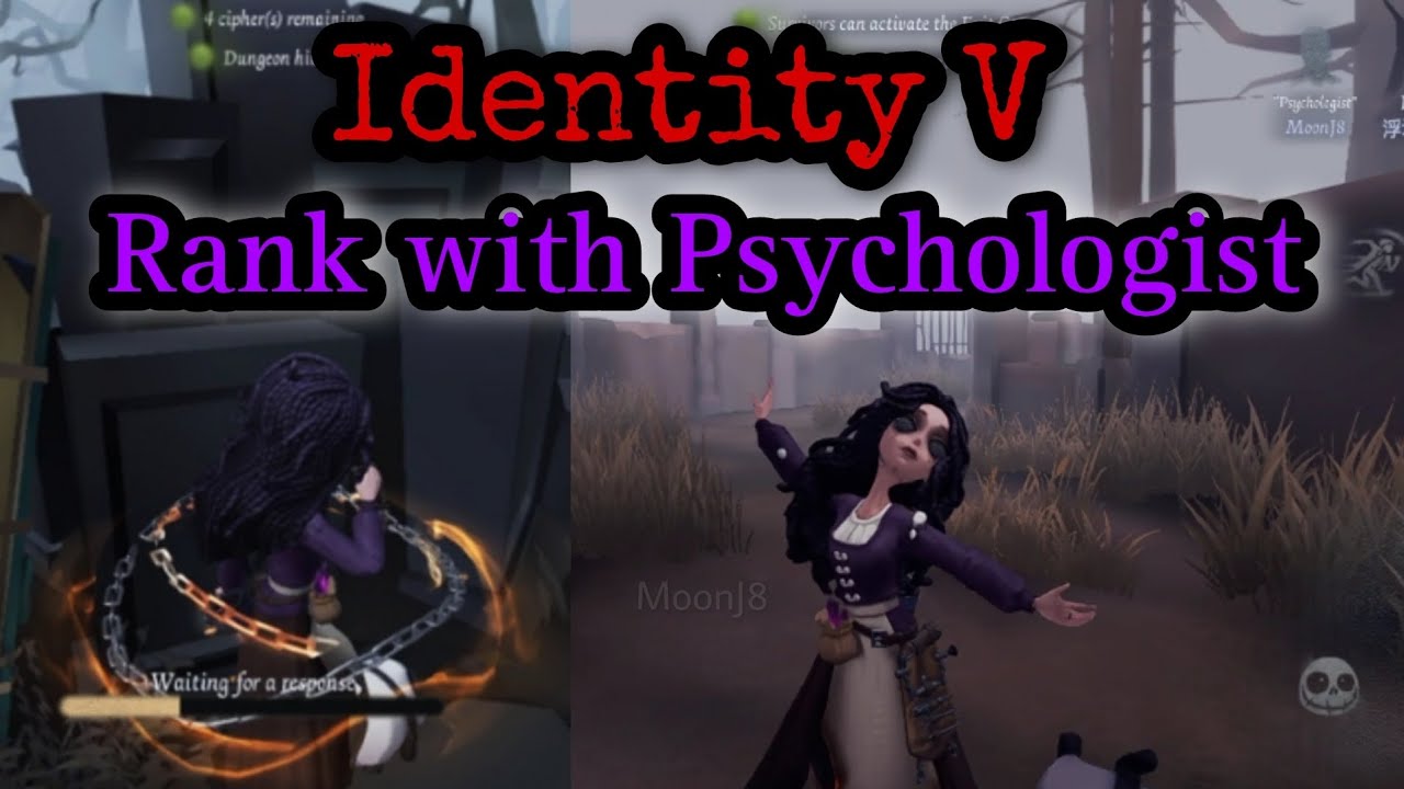 Rank with Psychologist ~ Identity V Gameplay - YouTube