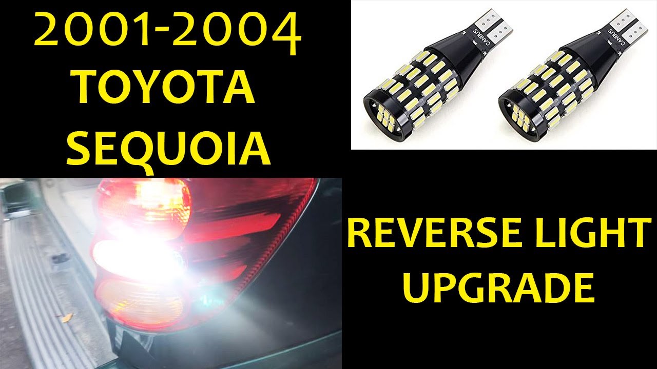 How To Change The Rear Light Bulbs In A 2001-2004 Toyota Sequoia to LED ...