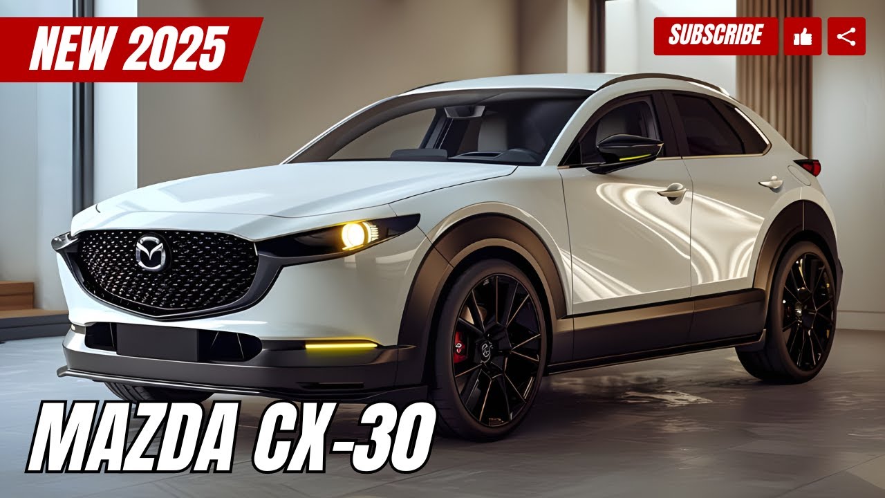 2025 Mazda CX-30 Redesign - A Great Compact SUV - YouTube