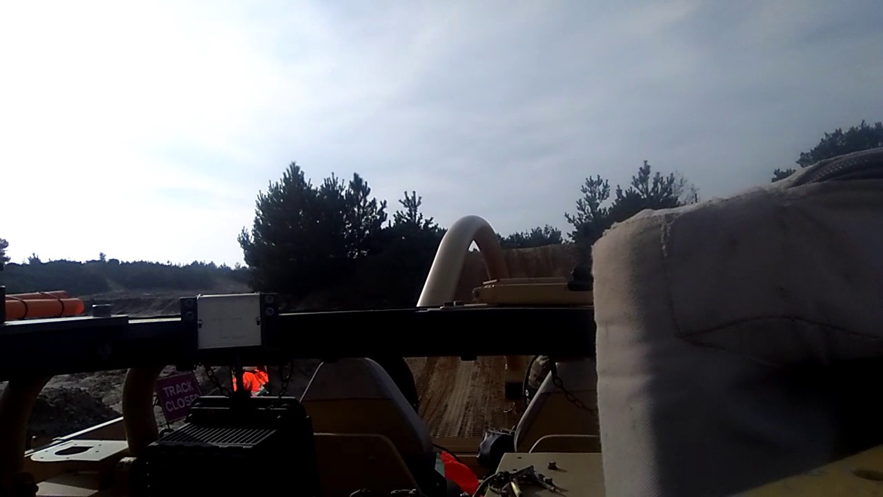 Jackal driving in Bovington phase 2 training - YouTube
