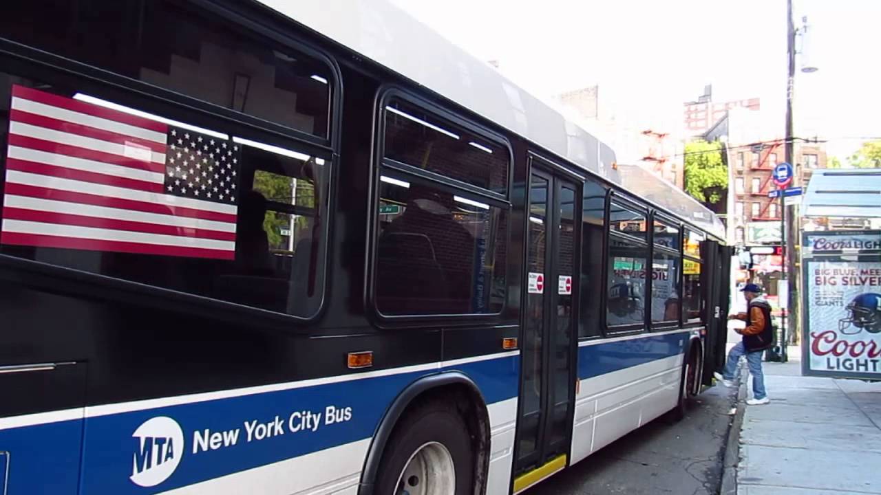 MTA New York City Bus: 2015 Nova Bus LFS #8361 on the Bx3 Bus. - YouTube