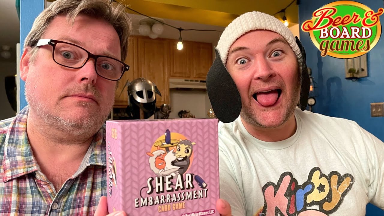 Shear Embarrassment | Beer & Board Games - YouTube