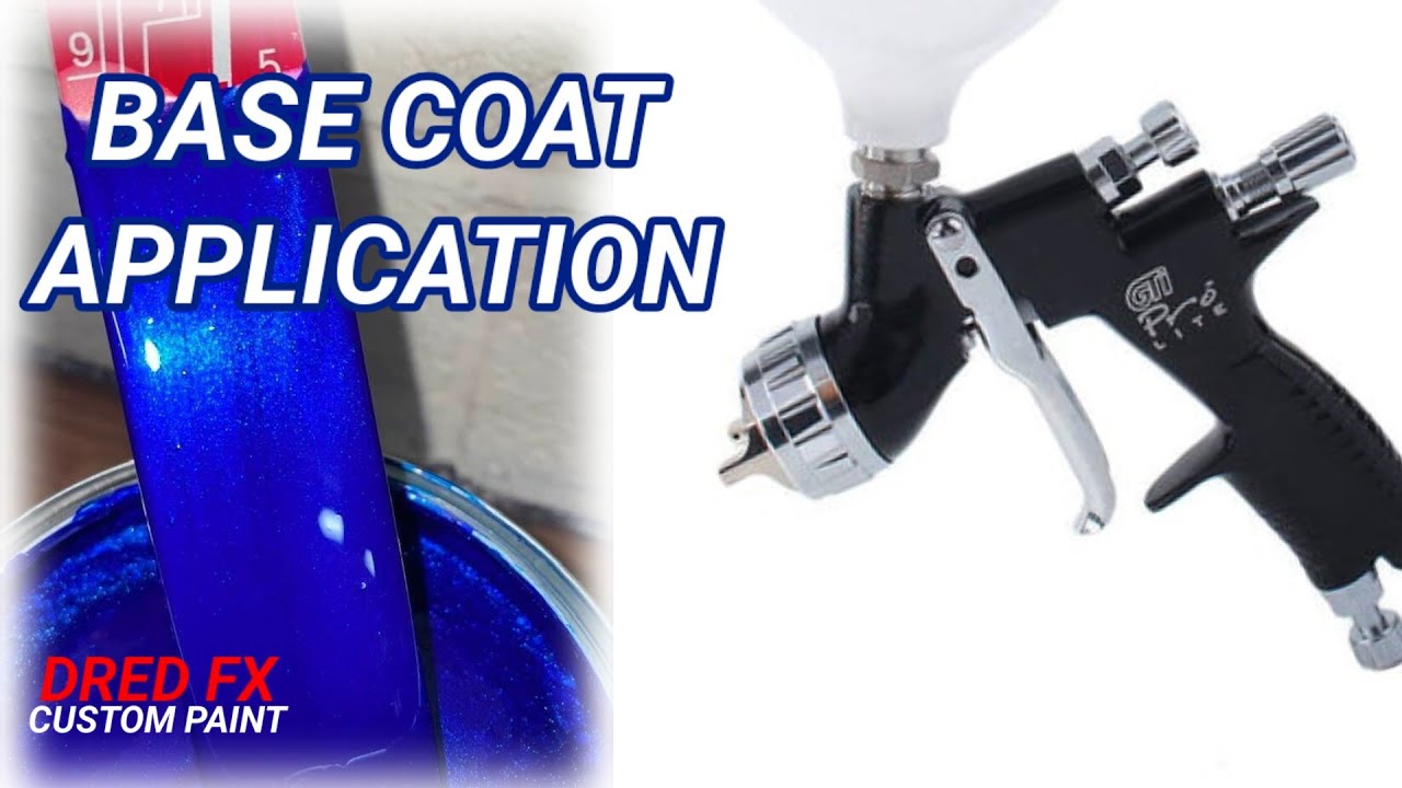 Here's some tips for base coat application - YouTube