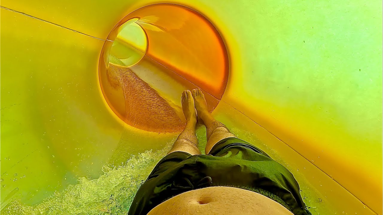 Adventurous Water Fun: Body Slide at SplashMania WaterPark - YouTube