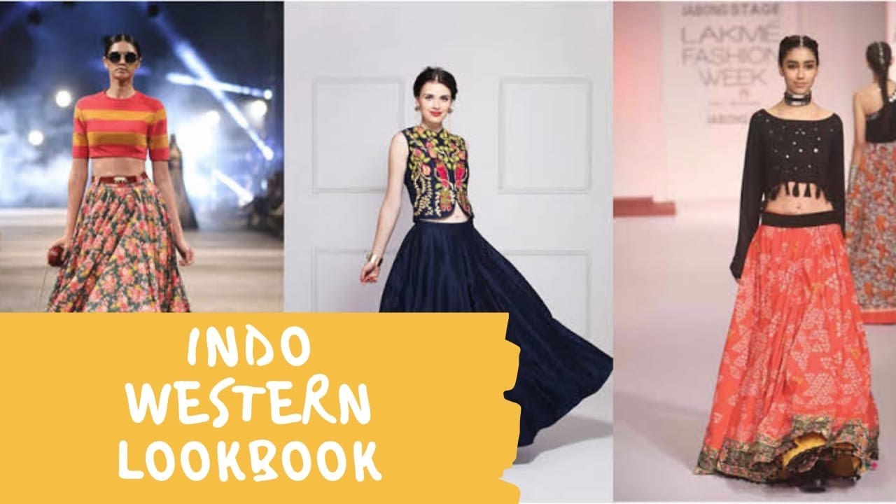 INDO-WESTERN DRESSES BY MERGE CLOTHING | VIRAL VISIONS - YouTube