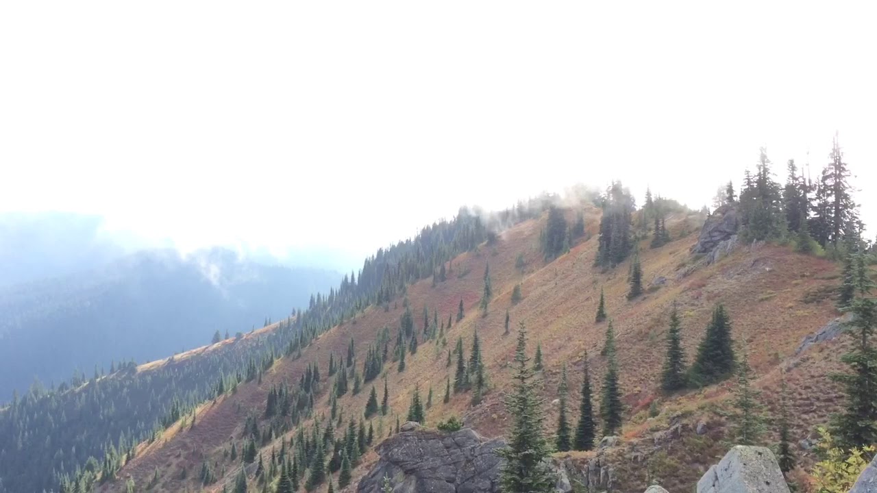 Clouds Rolling over Tonga Ridge in Alpine Lakes Wilderness Area ...