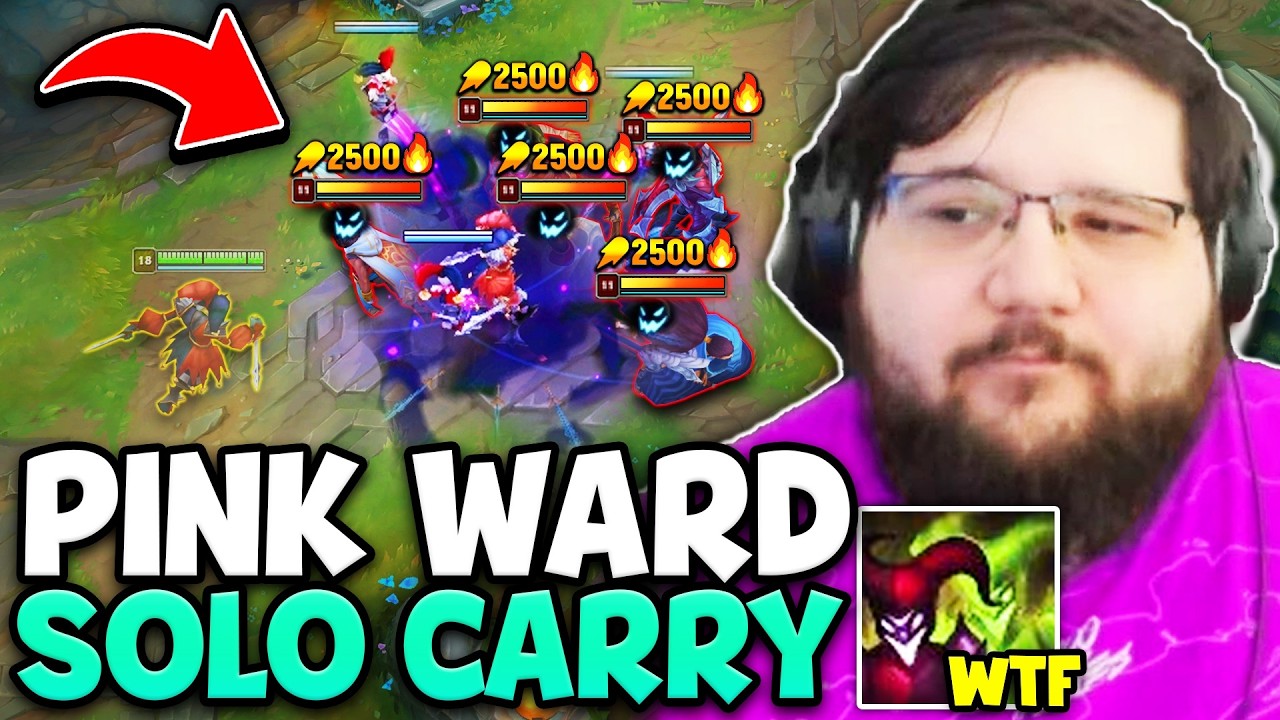 THIS is what a Pink Ward Shaco SOLO CARRY looks like... (INSANE SHACO ...